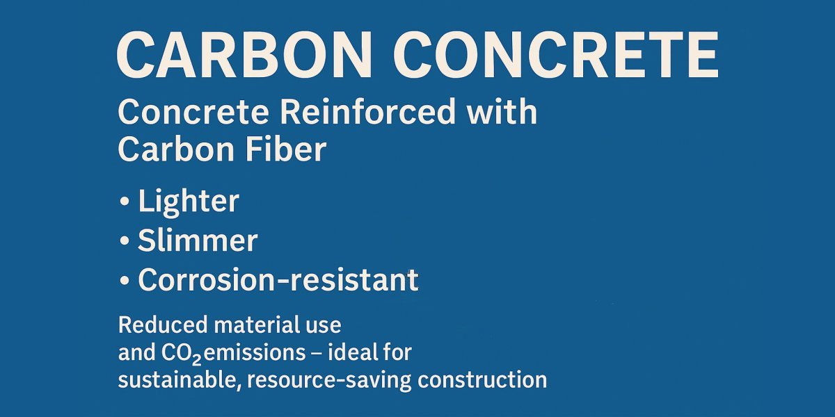 Carbon concrete - a pioneering building material