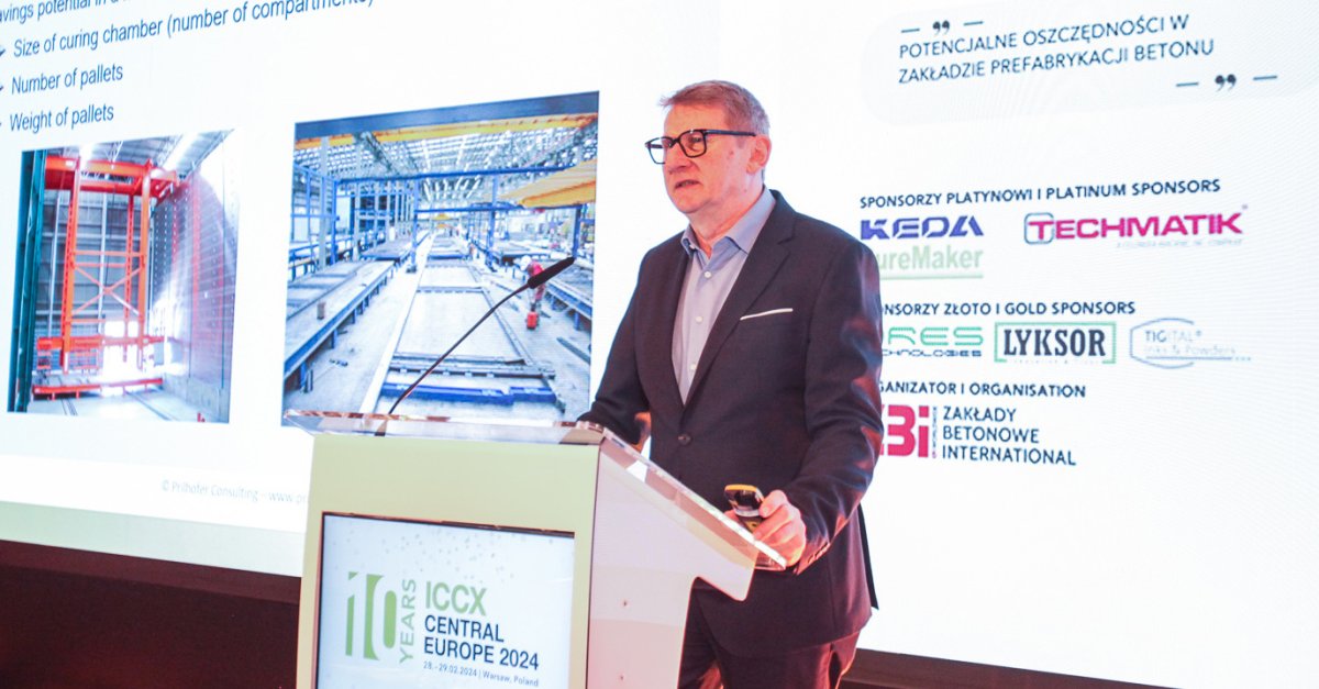 Energy saving in a precast concrete plant | ICCX 2024