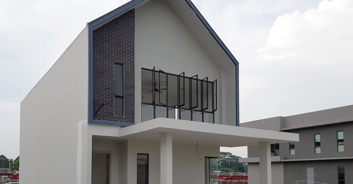 Modular buildings made of precast concrete elements