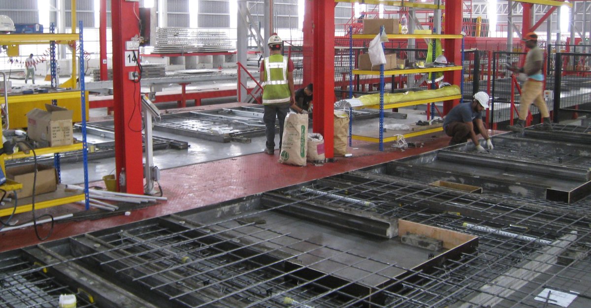 Industrialized construction with untrained personnel