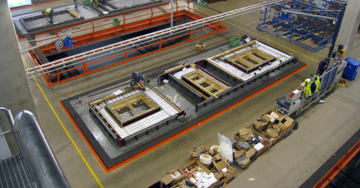 Modernization of a precast production in Sweden